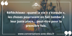 Il n’y a qu’une seule façon d’avancer, et c’est vers le haut ...